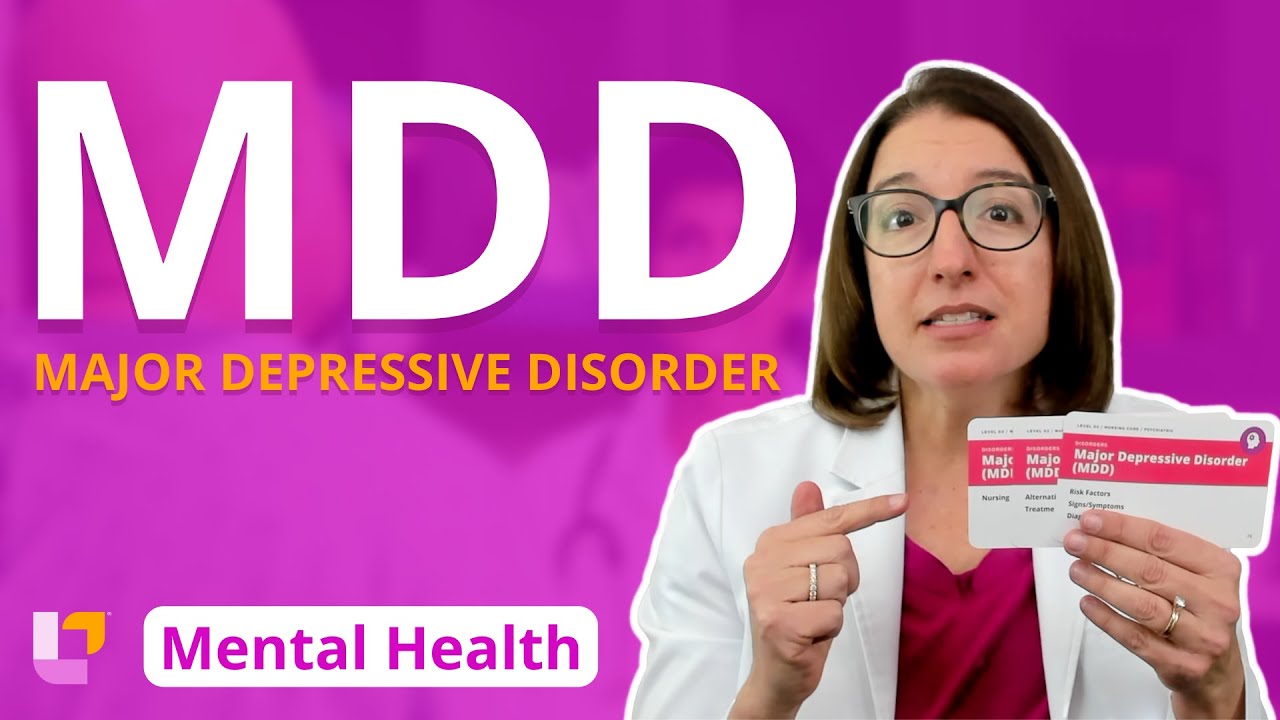 Major Depressive Disorder (MDD) - Psychiatric Mental Health ...