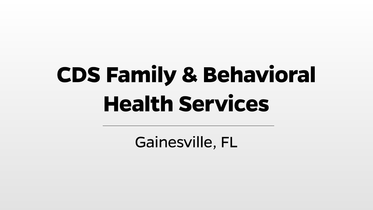 CDS Family & Behavioral Health Services - Behavioral Healthcare Network