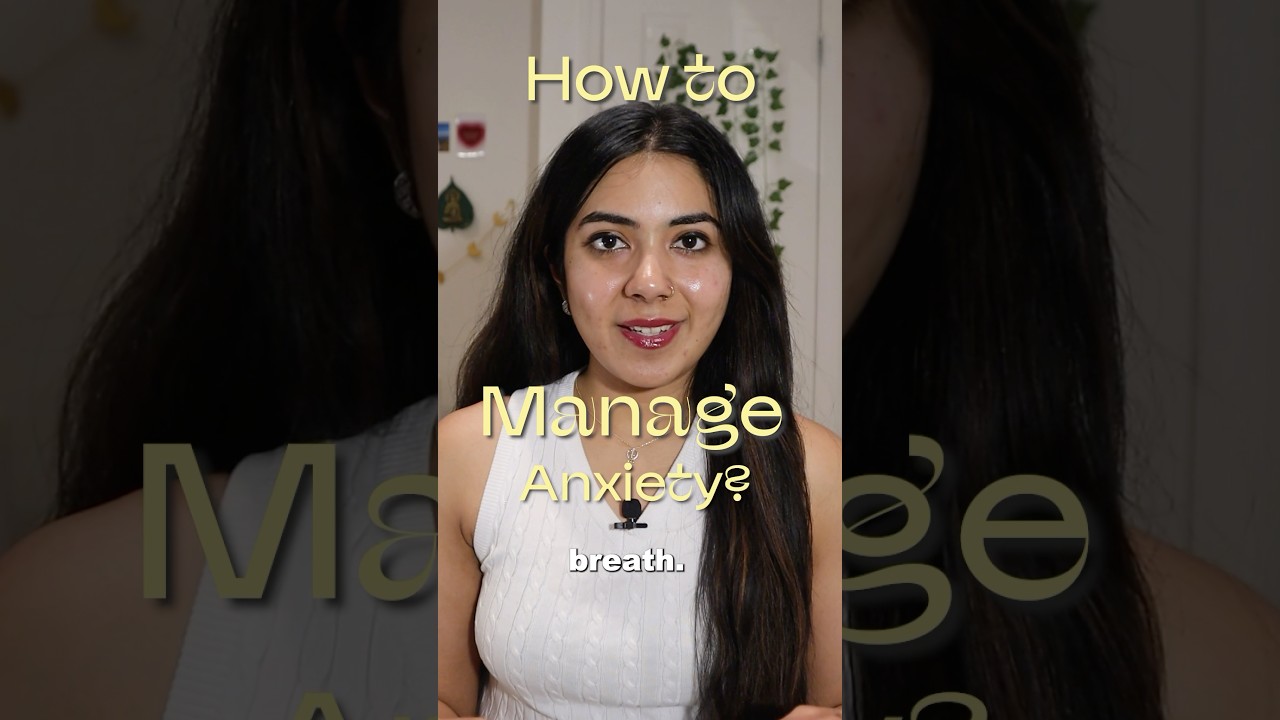 How to reduce anxiety in the moment? #mentalhealthcare #anxietyrelief # ...