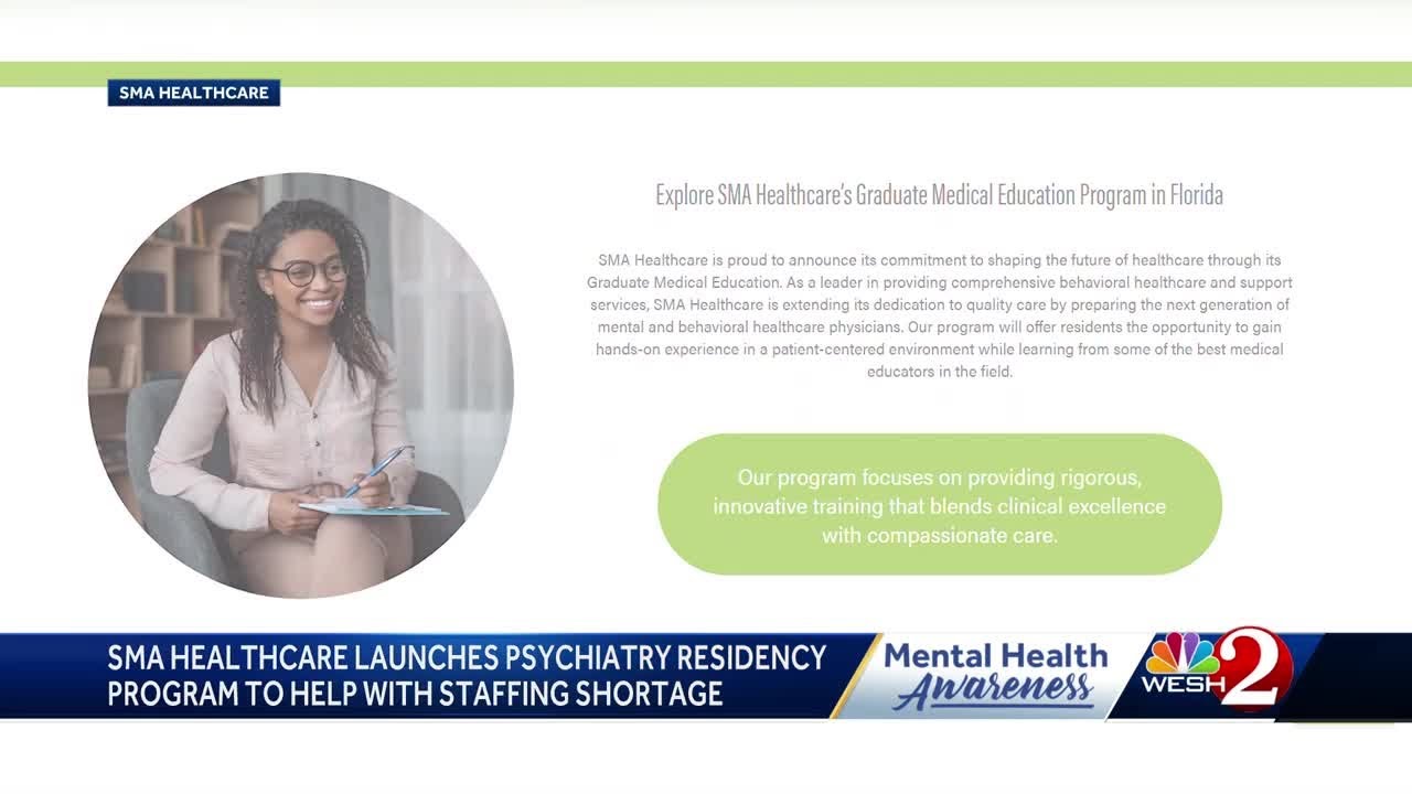 SMA Healthcare launches new psychiatric residency program - Behavioral ...