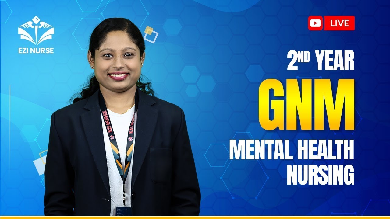 GNM 2ND YEAR | IMP QUESTION AND ANSWER DISCUSSION | MENTAL HEALTH NURSING - Behavioral ...