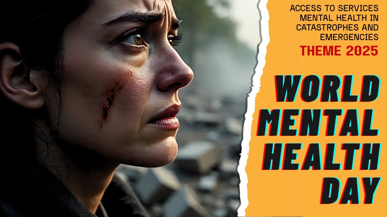 World Mental Health Day 2025 | Theme : Access to Services in Catastrophes & Emergencies ...