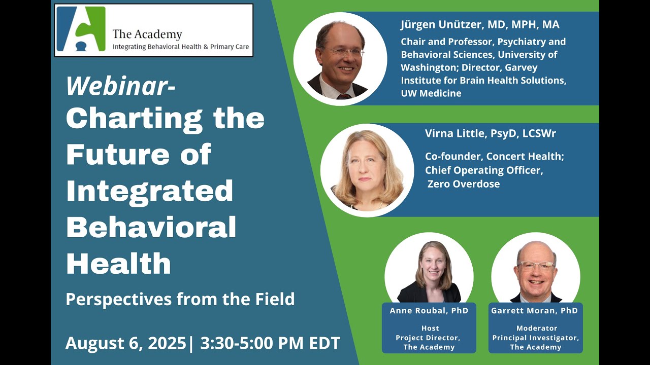 Charting the Future of Integrated Behavioral Health: Perspectives from ...