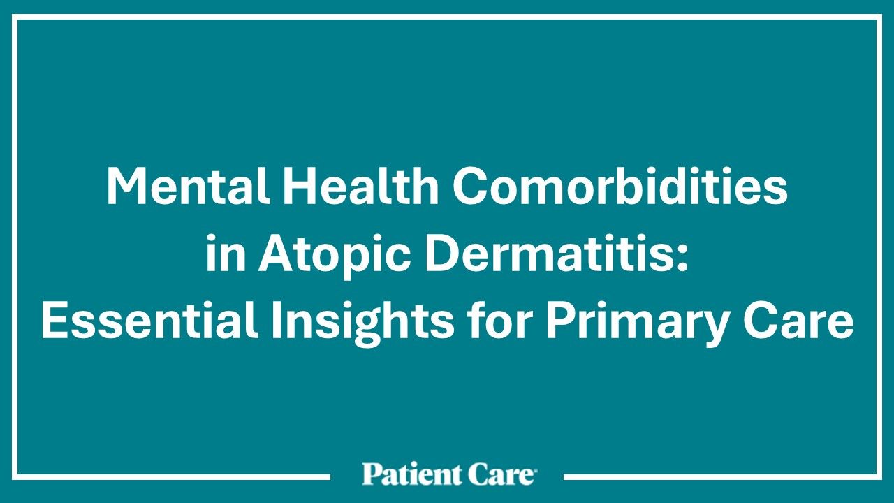 Mental Health Comorbidities in Atopic Dermatitis: Essential Insights ...