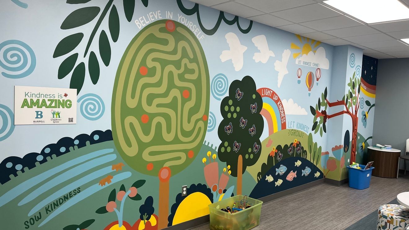 Burrell Behavioral Health unveils new mural at Columbia clinic ...
